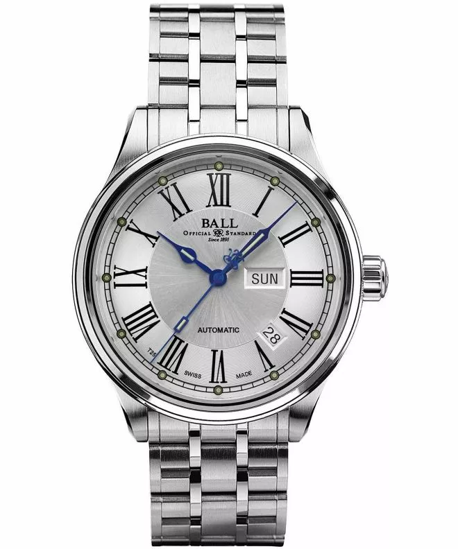 Ball NM1058D-S4J-WH - Часовник Trainmaster Roman • Watchard.bg ...